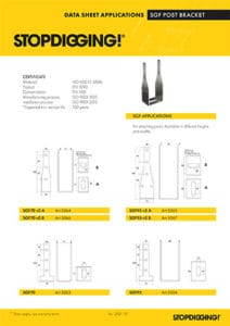 Product sheets - StopDigging AU